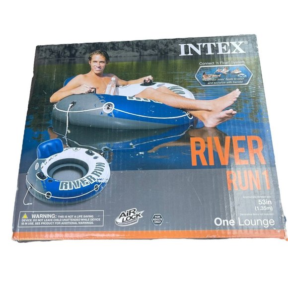 Intex | Other | Intex River Run Person Inflatable Tube Raft Float Lake ...